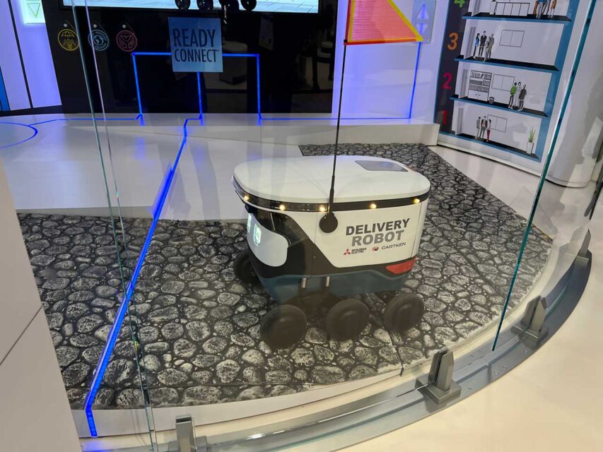 [CES2023]三菱電機、発展が楽しみなドローン管理プラットフォーム「AnyMile」を展示 – DRONE