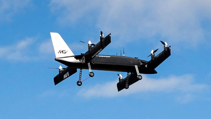 MGIエンジニアリング、貨物用UAVの試作機を披露。ロータスF1創業者“マイク・ガスコイン”が開発 – DRONE
