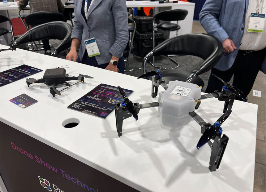 ドローンショーのフルソリューション制御大手のSPH Engineering[XPONENTIAL 2023] – DRONE