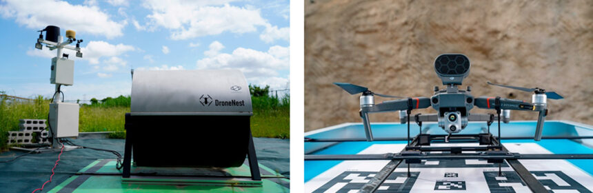SORABOT、DJI製品対応の自動充電ドローンポート「DroneNest」の効果検証できる機会提供 – DRONE