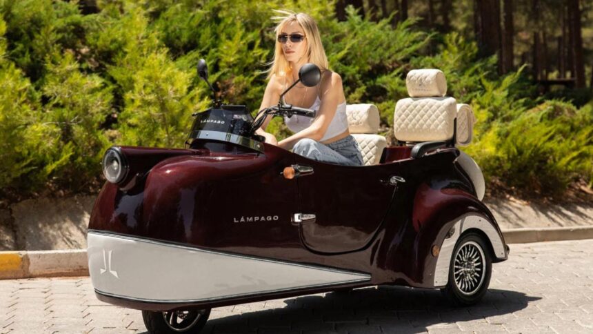 Lampago、ヴィンテージデザインの電動三輪車「Lampago」を発表 – DRONE
