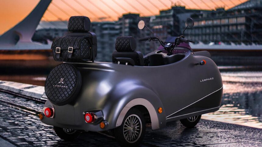 Lampago、ヴィンテージデザインの電動三輪車「Lampago」を発表 – DRONE
