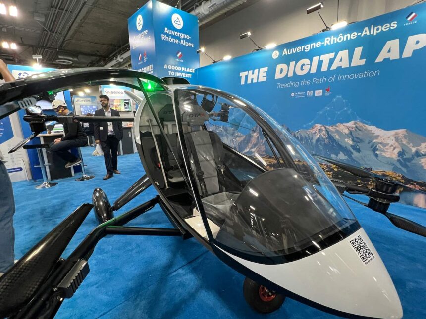 予想を超える出展数にエアモビリティ市場の本格化を感じる[CES2024] – DRONE