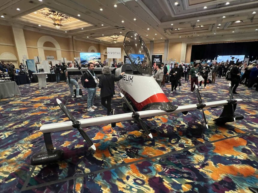 予想を超える出展数にエアモビリティ市場の本格化を感じる[CES2024] – DRONE