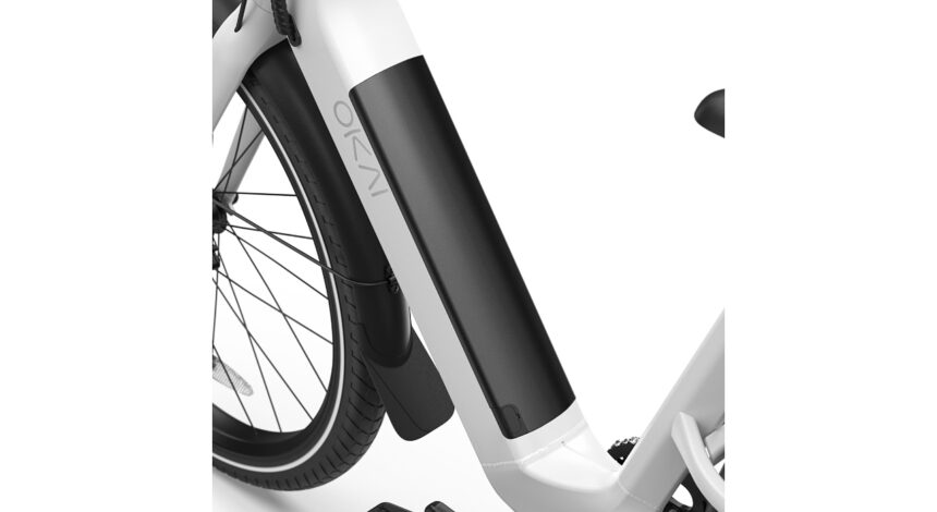 OKAI EB40、交換可能バッテリーとスマートテクノロジーを搭載したステップスルー電動アシスト自転車 – DRONE