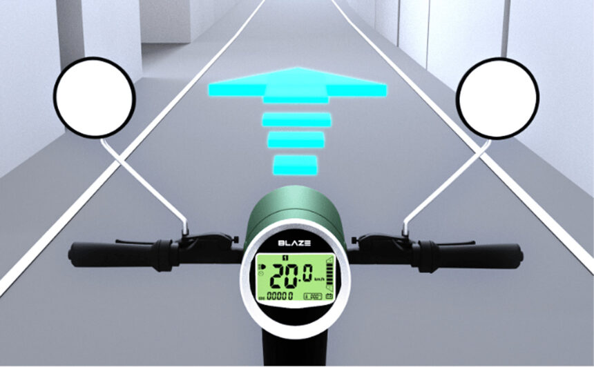 BLAZEの「BLAZE SMART EV」、軽量でパワフルな小型電動バイク。オートクルーズ機能を搭載 – DRONE