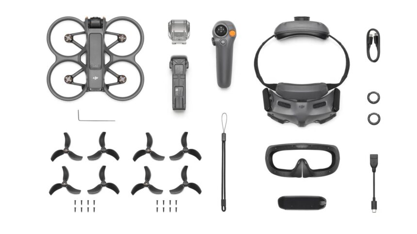 DJI、DJI Avata 2、Goggles 3、RC Motion 3を発売開始。FPV飛行初心者でも、プロレベルのFPV飛行ができる – DRONE