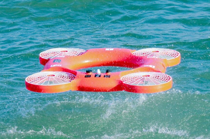 DIDIOK MAKINGSの水難救助ドローン「TY-3R」は飛ぶ救命ブイ。人命救助の成功率が向上 – DRONE