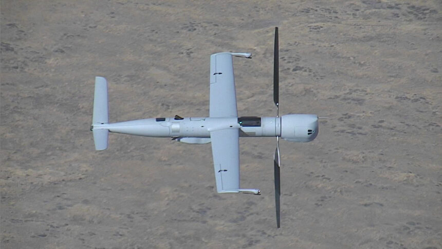 AerovelのVTOL型ドローン「Flexrotor」、30時間以上の耐久飛行と120キロの通信距離 – DRONE.jp