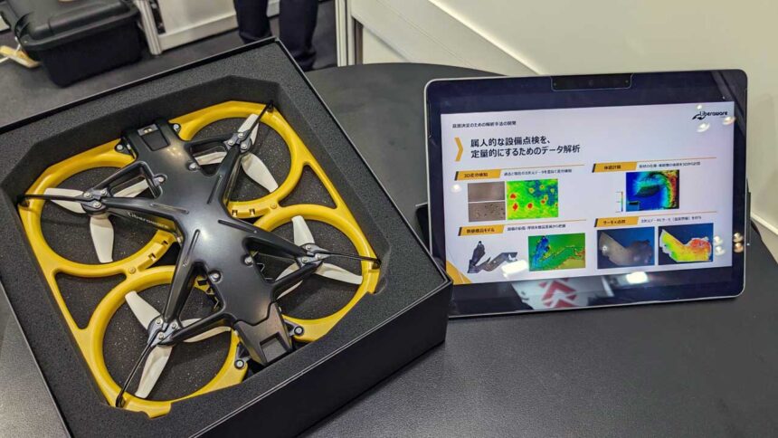 Liberaware、利活用の範囲が拡がるIBISは災害でも活躍する[Japan Drone 2024] – DRONE
