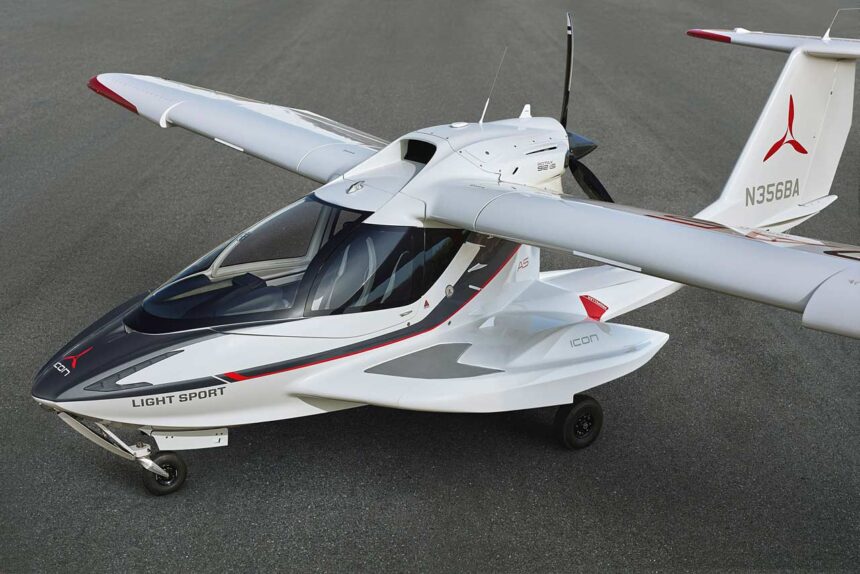 ICON Aircraftの水陸両用飛行機「ICON A5」は飛行をスポーツに変える。2024年モデルは新たに4枚プロペラでさらに冒険を加速 – DRONE