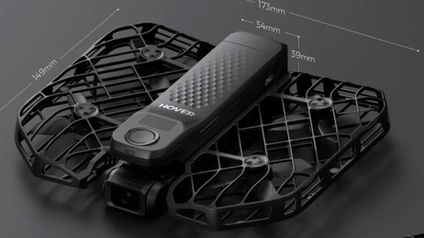 ZeroZero、新型軽量カメラドローン「HoverAir X1 Pro」「HoverAir X1 Pro Max」発表。8Kまで撮影可能に – DRONE