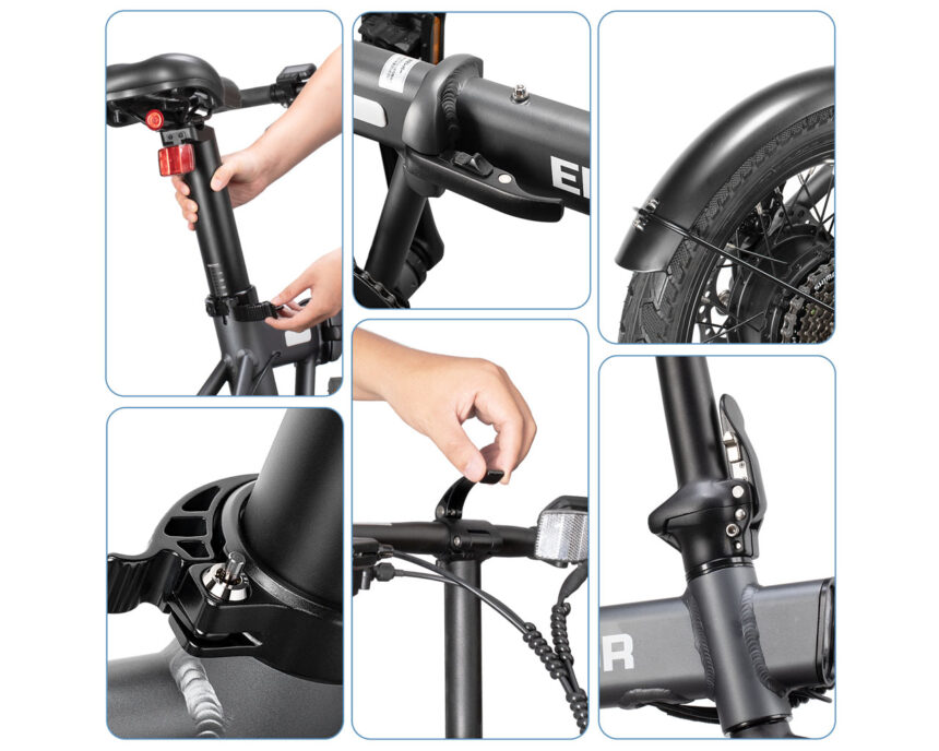 EENOUR、電動アシスト自転車「EENOUR C1/C2」を正式発売。5段階アシストモードとシマノの7段階変速ギアを搭載 – DRONE