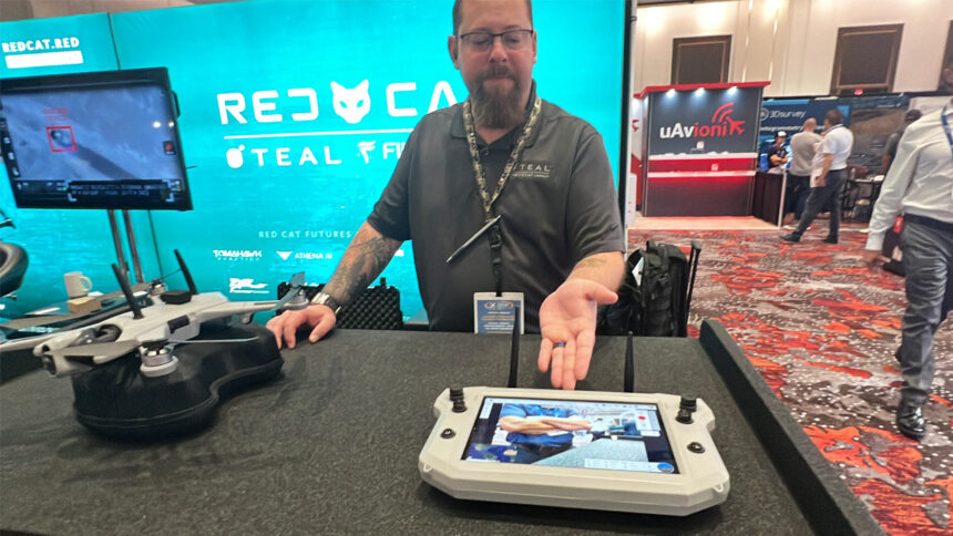 Teal Drones、防衛関連をターゲットにした小型ドローン「Teal Two」展示[Commercial UAV EXPO] – DRONE