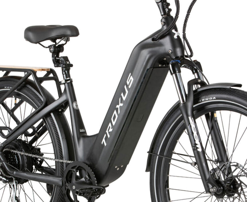 Troxusの電動モペット「Trax Plus Commuter E-Bike – 750W/30Ah PLUS」、大容量の積載と190km ...