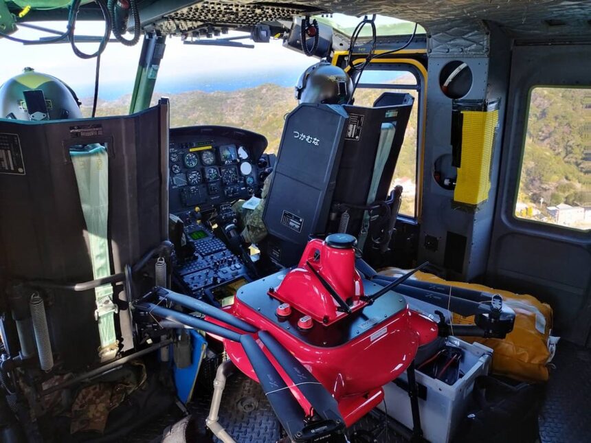 JUIDAとPRODRONE、三重県答志島地区で陸上自衛隊の「南海レスキュー訓練」に参加 – DRONE