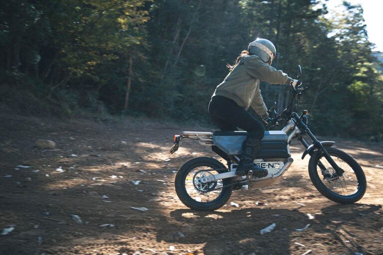 ダートフリークから新型の電動原付バイク「GE-N3」登場。初心者も乗り回せる58kgの軽量ボディ – DRONE